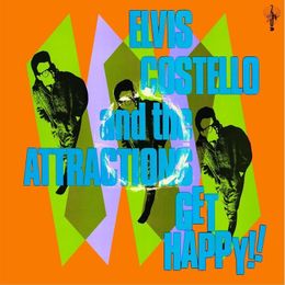 Universal Get Happy!! - Elvis Costello. (LP)