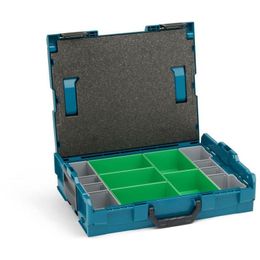 BS SYSTEMS Bosch-sortimo System l-boxx 102 grün & Inset-Boxen-Set D3 & Deckeleinlage - limited
