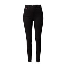 Tommy Jeans Jeans 'Sylvia' Damen Gr&ouml;&szlig;e 32 black denim