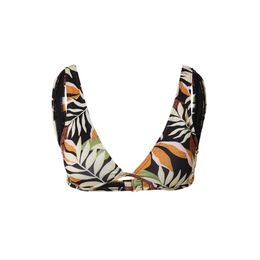 Billabong Bikinitop 'AVA' Damen Größe 75 cognac / oliv / schwarz / weiß