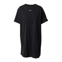 Nike Sportswear Kleid 'Essential' Damen Größe 42 schwarz / weiß Winterkleid