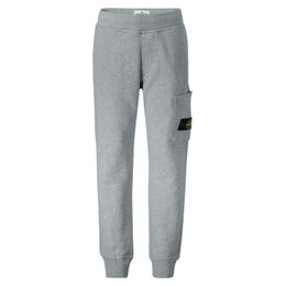 STONE ISLAND JUNIOR Kinder Grau Jogginghose f&uuml;r Jungen