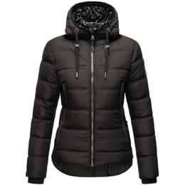 Navahoo Damen Steppjacke Warm gesteppte Winterjacke mit Kapuze Renesmee