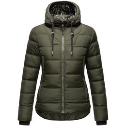 Navahoo Damen Steppjacke Warm gesteppte Winterjacke mit Kapuze Renesmee