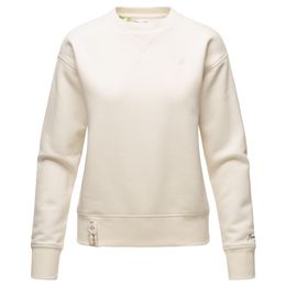 Navahoo Damen Stylischer Kapuzensweatshirt Pullover mit Rundhals-Ausschnitt ZUCKERSCHNECKE