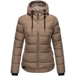 Navahoo Damen Steppjacke Warm gesteppte Winterjacke mit Kapuze Renesmee