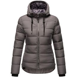 Navahoo Damen Steppjacke Warm gesteppte Winterjacke mit Kapuze Renesmee