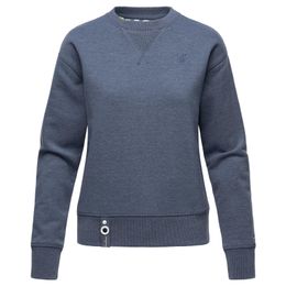 Navahoo Damen Stylischer Kapuzensweatshirt Pullover mit Rundhals-Ausschnitt ZUCKERSCHNECKE