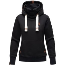 Navahoo Damen Kapuzensweatshirt Weicher Hoodie mit dicken Tunnelzugkordeln & Kapuze Raniaa