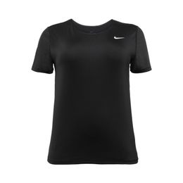 Große Größen: Nike Funktionsshirt »W NP TOP SS ALL OVER MESH EXT PLUS SIZE«, schwarz, Gr.XXXL