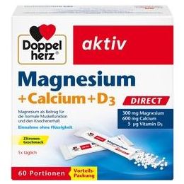 Queisser Doppelherz Magnesium+Calcium+D3 Direct Pellets 60 St