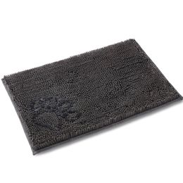 Wolters Cleankeeper Doormat Schmutzfangmatte, M, 78 x 50 cm, dunkelgrau