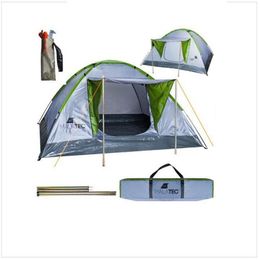 ISO TRADE Gruppenzelt Campingzelt Wasserdicht UV Schutz Camping Trekking Outdoor 10115