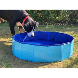 BURI Hundepool Hundepool 80x20cm Badewanne Schwimmbecken Swimmingpool Planschbecken f