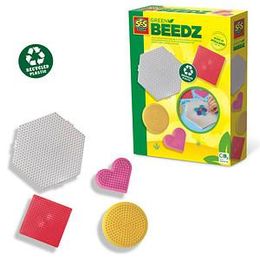 Ses Creative® Bügelperlen Stiftplatten Set GREEN BEEDZ mehrfarbig