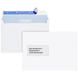 Mailmedia Briefumschläge Cygnus Excellence® DIN C5 mit Fenster hochweiß haftklebend 10 St.