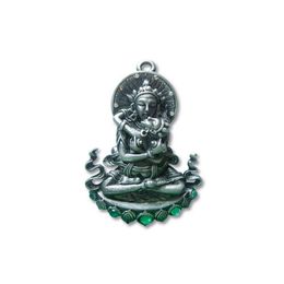 Adelia´s Adelia´s Amulett Anhänger Briar Dharma Talisman, Vereinigung - Harmonie, silberfarben