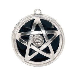 Adelia´s Adelia´s Amulett Anhänger Magische Pentagramme Talisman, Astralpentagramm - Für geistige Visionen, silberfarben