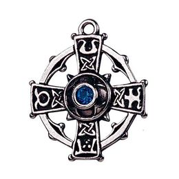 Adelia´s Adelia´s Amulett Anhänger Keltische Zauberei Talisman, Raith Gras Kreuz - Gunst der Jahreszeiten, silberfarben