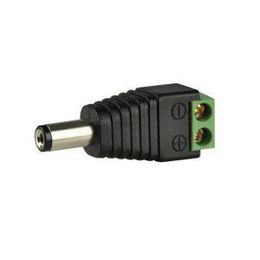 Abus DC/2 Pin Adapter, weiblich, &Uuml;berwachungskameras, Schwarz - TVAC35800