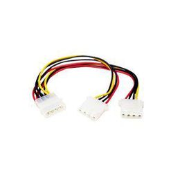 StarTech.com Power Splitterkabel 230mm Multicolor - PYO2L