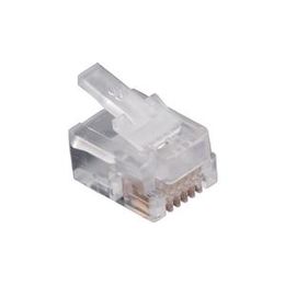Bel Stewart Modularer Steckverbinder, Stecker, RJ12, CAT3, Gerade, Positionen - 6, Anzahl Kontakte - 6, Ungeschirmt, Packung &agrave; 10 St&uuml;ck - 940-SP-3066R