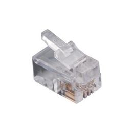Bel Stewart Modularer Steckverbinder, Stecker, RJ10, CAT3, Gerade, Positionen - 4, Anzahl Kontakte - 4, Ungeschirmt - 940-SP-3044