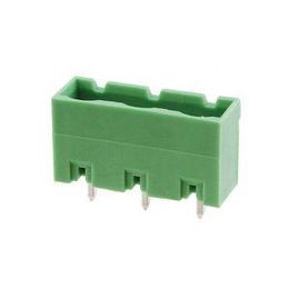 Phoenix Contact Steckbarer Klemmenblock, Gerade, 12A, 630V, Raster - 7.62mm, Pole - 3, Packung &agrave; 5 St&uuml;ck - 1766783