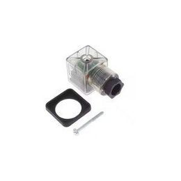 Molex Ventilstecker, Stecker, Rechts abgewinkelt, Transparent, PG9, Contacts - 2 - 1210640545