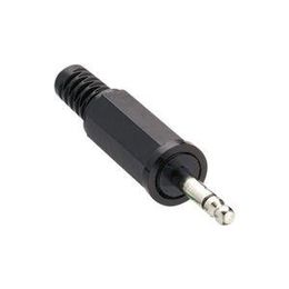 Lumberg Connect GmbH Klinkenstecker, Stecker, Mono, Gerade, 2.5 mm - KLS 1 SCHWARZ