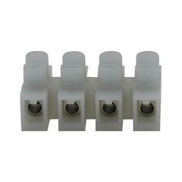 RND Klemmenleiste, Weiss, 20A, 300V, 8.2 mm, Pole - 4 - RND 205-01067