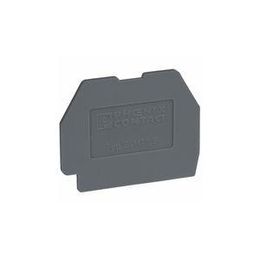 Phoenix Contact Endabdeckung, Grau, 22 x 17.7mm, Packung &agrave; 5 St&uuml;ck - 3100321