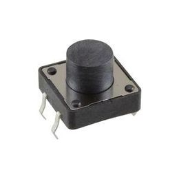 W&Uuml;RTH ELEKTRONIK W&uuml;rth Elektronik Kurzhubtaster 50 mA 12 VDC Tastend 1 Schliesser 1.57N Durchsteckmontage WS-TATV - 430476085716