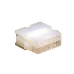 Molex Crimp housing, Stecker, Raster - 4.2 mm, Pole - 10, Reihen - 2, Polyamid - 39-01-2101
