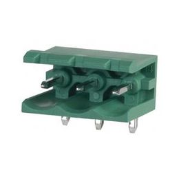 Phoenix Contact Steckbarer Klemmenblock, Rechter Winkel, 12A, 320V, Raster - 5.08mm, Pole - 3, Packung &agrave; 5 St&uuml;ck - 1759020