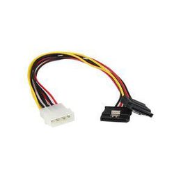 StarTech.com Power Splitterkabel 304mm Multicolor - PYO2LP4LSATA