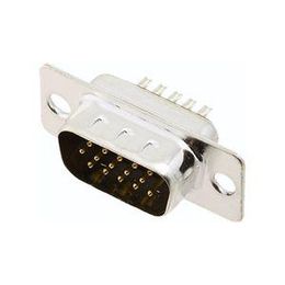 Encitech Connectors HD D-Sub-Steckverbinder, Stecker, DE-15, L&ouml;t&ouml;sen / L&ouml;tanschluss - 2101-0300-01