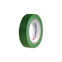 HellermannTyton PVC-Isolierband 15mm x 10m Gr&uuml;n, Rolle - 710-00103