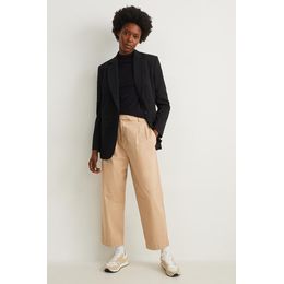 C&A Stoffhose-High Waist-Tapered Fit