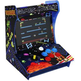 MONSTER SHOP Retro Arcade Games Maschine Arcade Tisch Spielautomat Spielkonsole Retro-Spielautomat Videospielmaschine Videogame-Automat Video Spiele - Schwarz