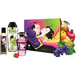 Shunga 3-teiliges Massage-Set „Fruity Kisses“ mit fruchtigen Aromen