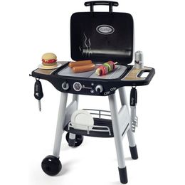 Smoby Kinder-Grill Barbecue, Made in Europe, grau|schwarz