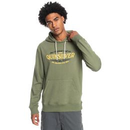 Quiksilver Sweatshirt »Check On It Hood« Four Leaf Clover XS XS Stoff: Baumwoll-Polyester-Mischgewebe [280...