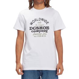 DC Shoes T-Shirt »DC Higher Rank« White S S Stoff: Jersey-Stoff aus Baumwolle [200...