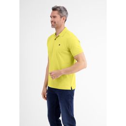 Lerros Poloshirt »Basic Polo-Shirt in vielen Farben« YELLOW MOSS S S Polokragen mit Knopfleiste