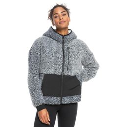 Roxy Sweatjacke &raquo;Storm Dance&laquo; Anthracite XL XL Stoff: Weicher, warmer Stoff