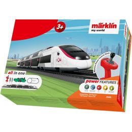 Märklin Märklin Modelleisenbahn-Set Märklin my world - Startpackung TGV Duplex - 29406, Spur H0, mit Licht und Sound, weiß