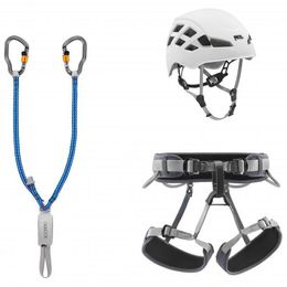 Petzl - Via Ferrata Vertigo Kit - Klettersteigset Gr Harness: 76-107 cm, Helmet: 53 multicolour