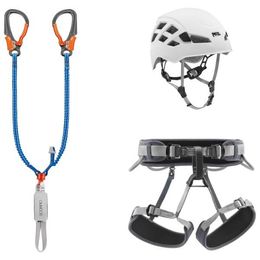 Petzl - Via Ferrata Eashook Kit - Klettersteigset Gr Harness: 65-96 cm, Helmet: 53- multicolour