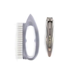 Seki EDGE Maniküre-Pediküre-Set Maniküreset 2-teilig G-1003 8.2x9.6x2.4 cm